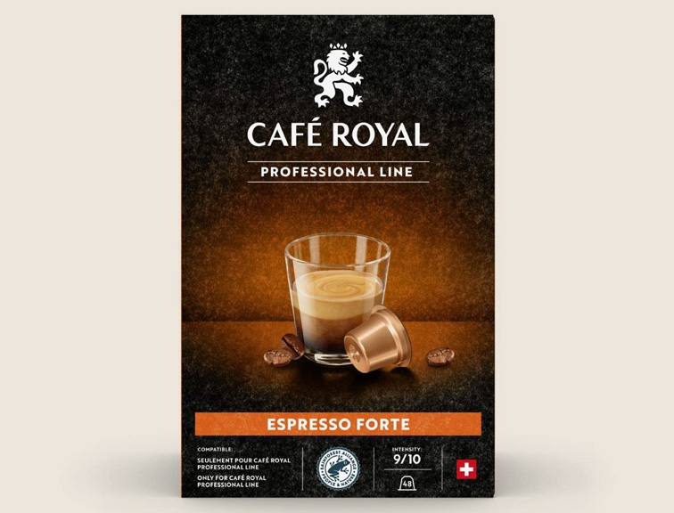 Coffee ESPRESSO FORTE fair trade and aluminum-free capsules - Café ...